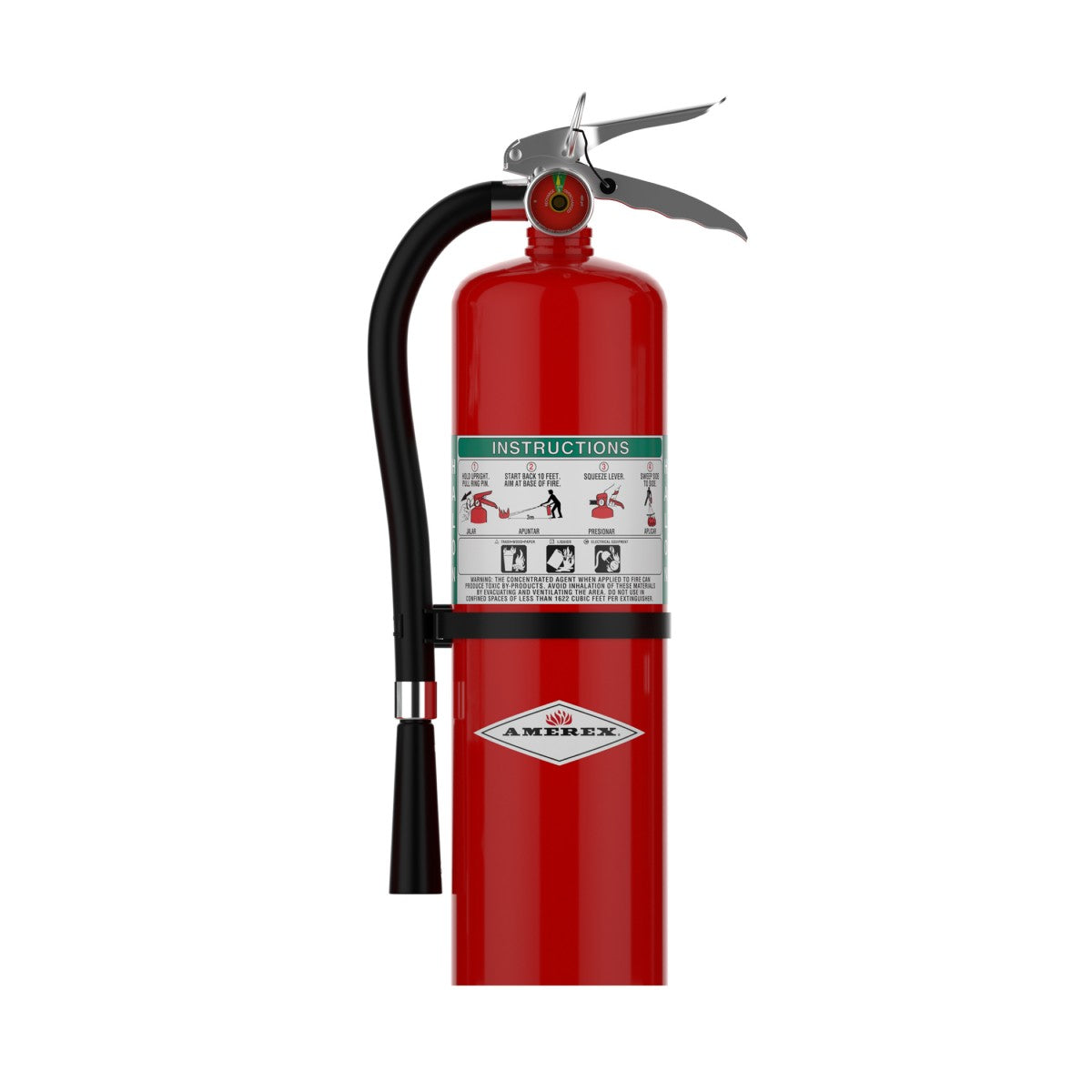 Amerex® B371 Halon 1211 Fire Extinguisher, 13 Pound, 2A40BC, With Wall ...