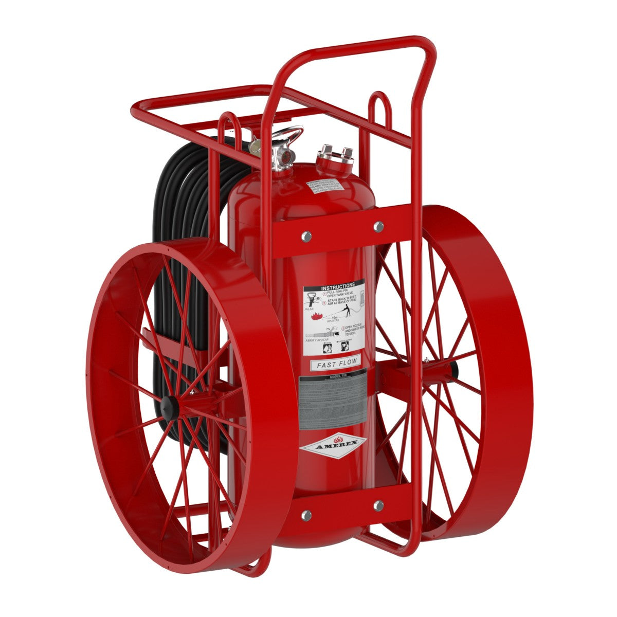 Amerex® 758 Z Series High Performance Purple K Wheeled Unit Fire Extin ...