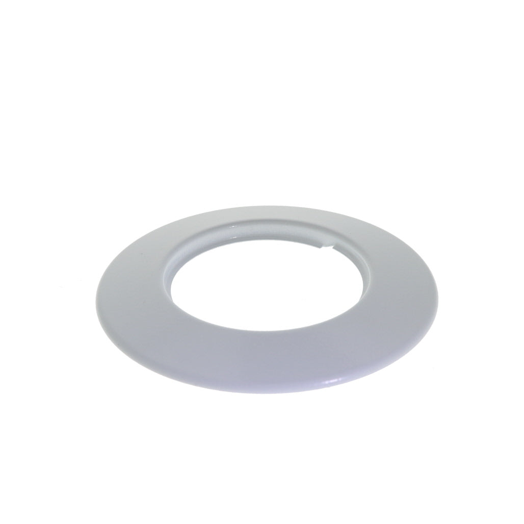 GEM Threaded Flush Escutcheon, White — WeSupplyIt.com