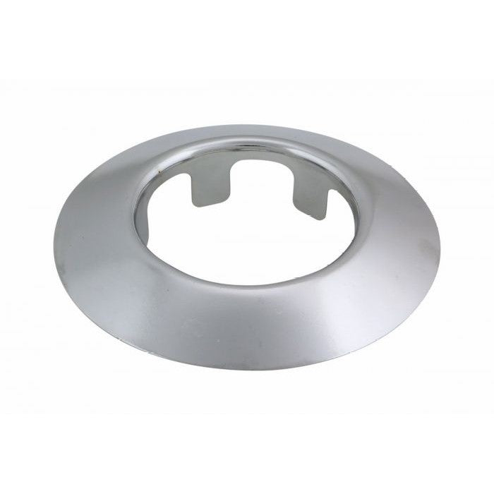 401 Steel (New Style) Tapered Escutcheon, Chrome — WeSupplyIt.com