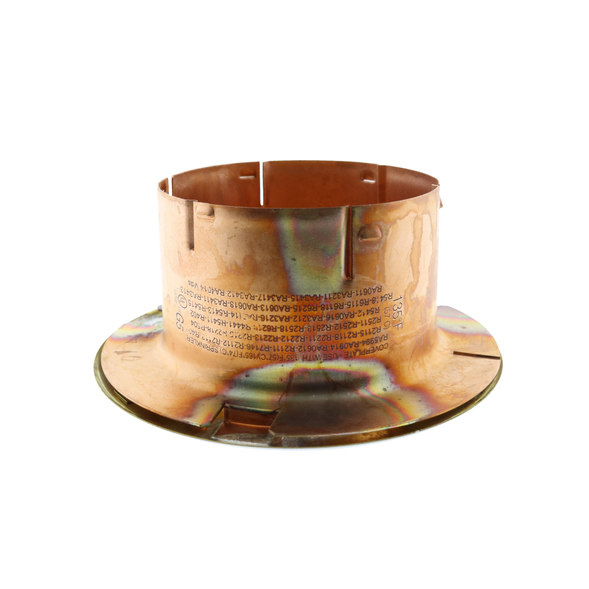 RASCO/Reliable G4 G4A G5 RFC Concealed Fire Sprinkler Escutcheon, Cust ...