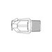 Tyco® TY3331, Model TY-FRB, 5.6K, Horizontal Sidewall, QR, 1/2" NPT, B ...
