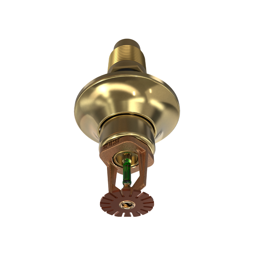 Viking® VK163, Standard, Dry Sprinkler, 8.0K, Pendent, SR, 1” NPT, Sta ...
