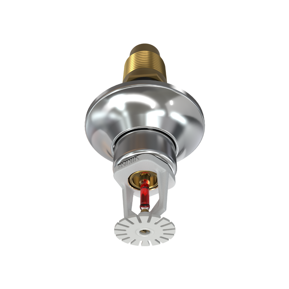 Viking® VK163, Standard, Dry Sprinkler, 8.0K, Pendent, SR, 1” NPT, Sta ...