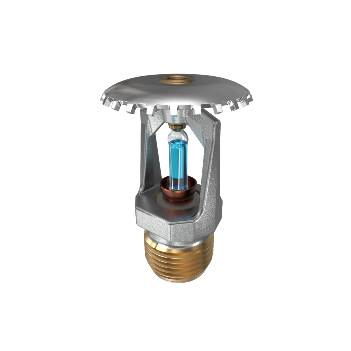 Viking® VK100, Model M, 5.6K, Standard, Upright, SR, 1/2" NPT, Chrome ...