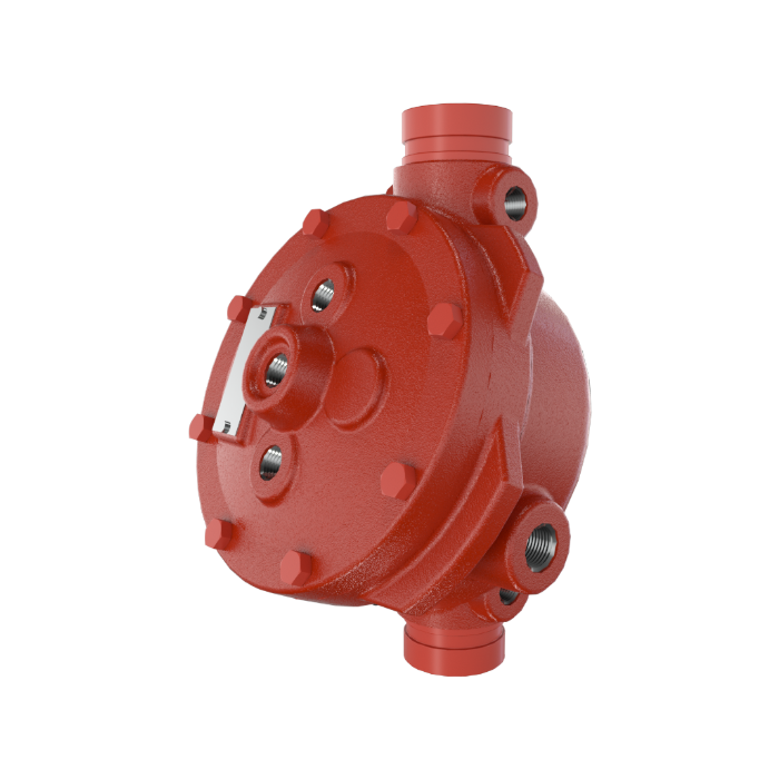 Viking® 12061 Model J-1 Flow Control Valve, Straight Through, Groove x ...