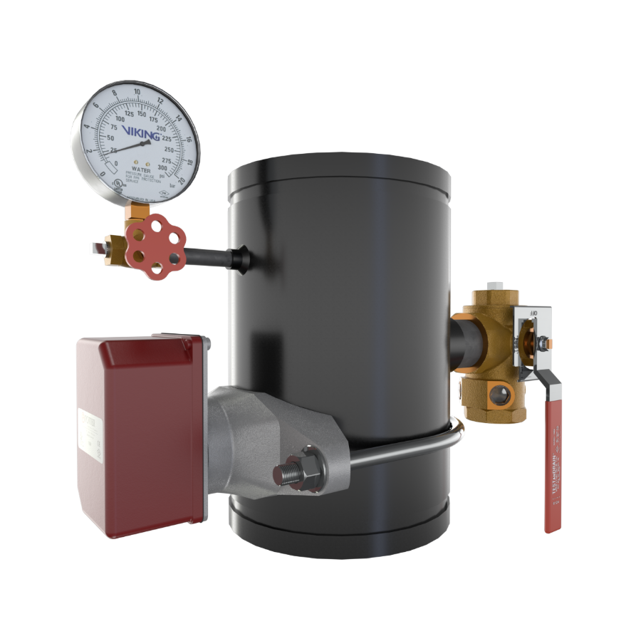 Viking® 15265B EasyPac Commercial Riser Assembly With Test And Drain ...