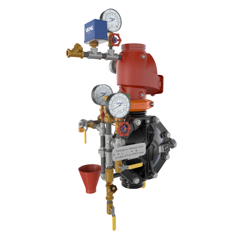 Viking® 27463-1 Model VXD Double Interlock Preaction System with Elect ...