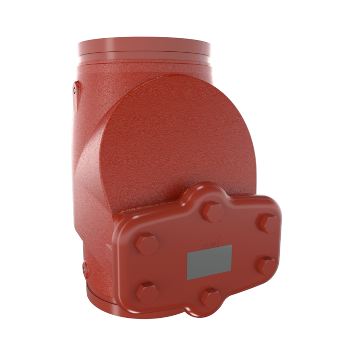 Viking® 08516 Model E-1 & F-1 Easy Riser Swing Check Valve, Groove x G ...