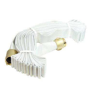 Fire Hose, 1 1/2" Rack & Reel Hose, National Standard Thread NST, 100f ...