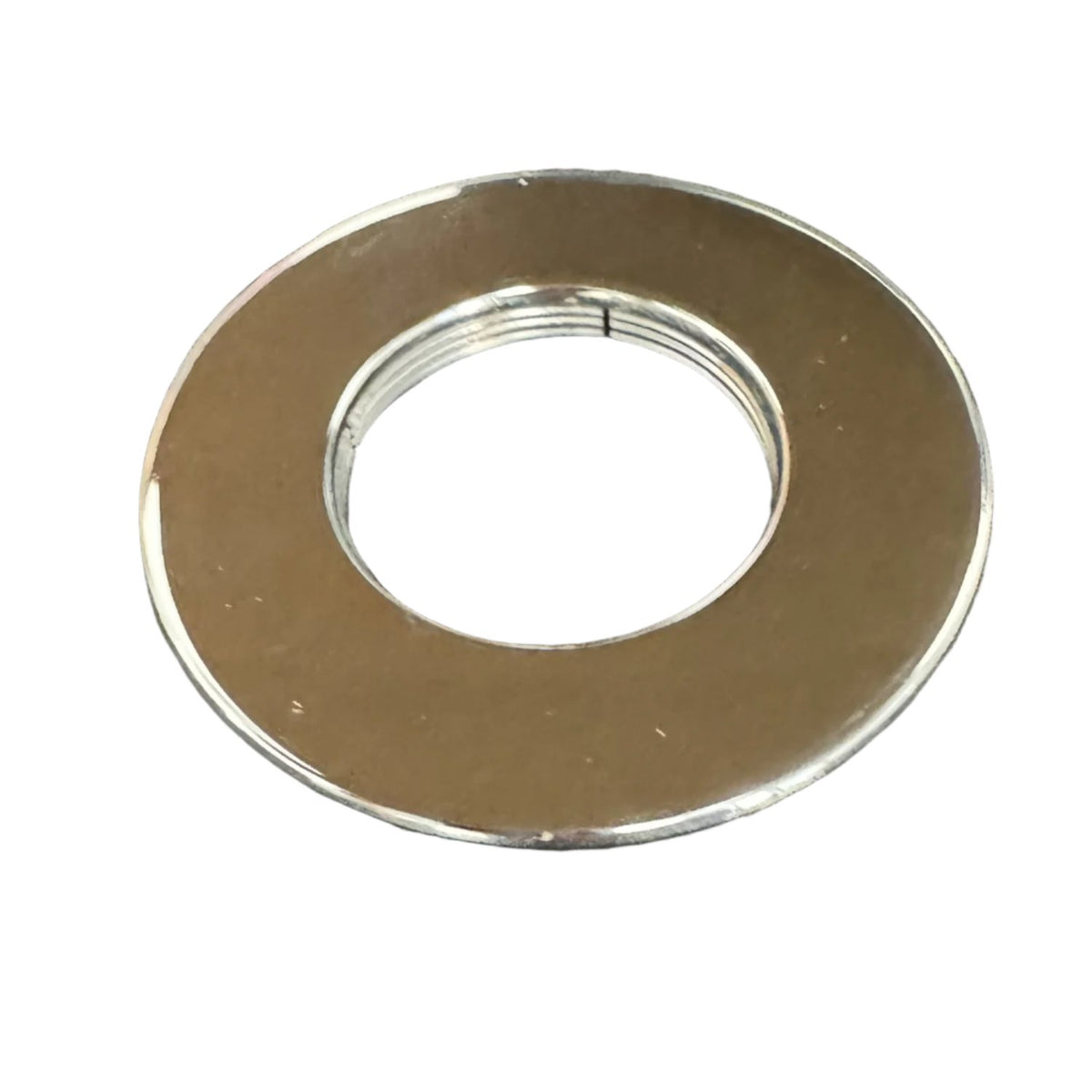 GEM Threaded Flush Escutcheon, Chrome — WeSupplyIt.com
