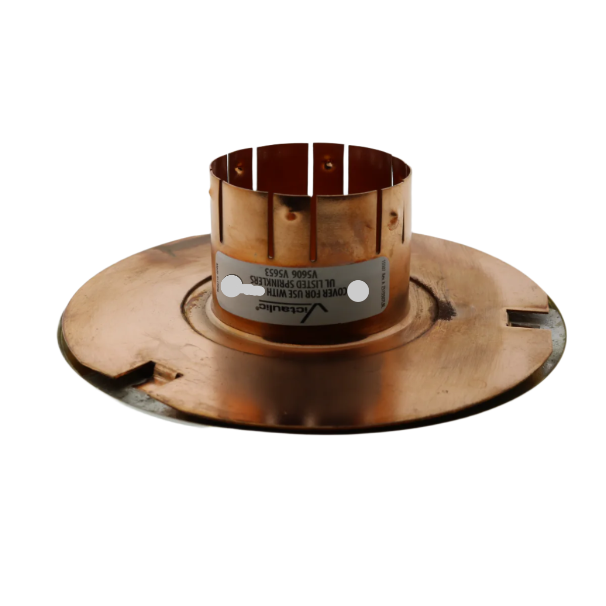 Victaulic Model V56 Concealed Fire Sprinkler Cover Plate Escutcheon, S ...