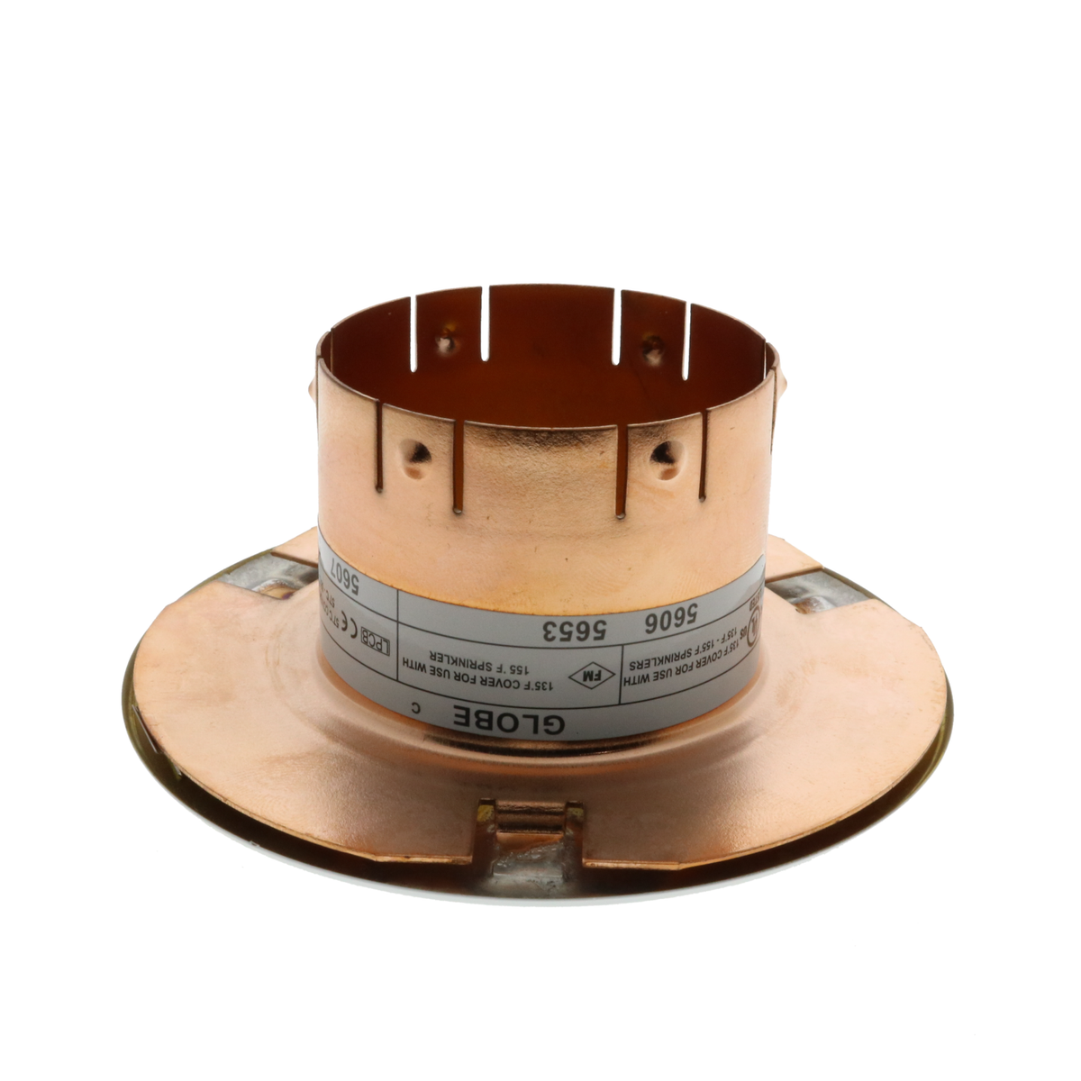 Globe The Inch Concealed Fire Sprinkler Escutcheon, Large 3 5/16" OD ...
