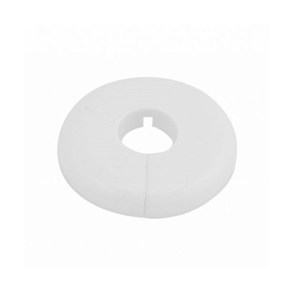 Floor Ceiling or Wall Plate, Plastic, White, 1" CPS — WeSupplyIt.com